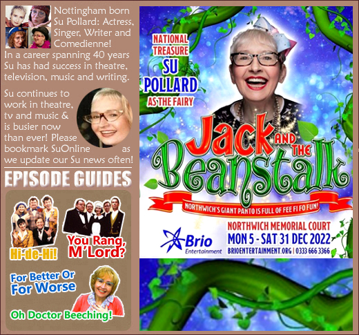 Su Online • The Official Su Pollard Website